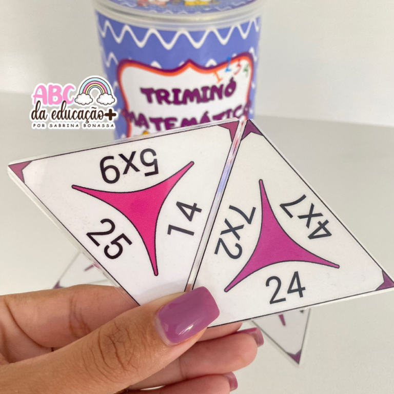 Triminó Matemático – Loja ABC da Educação Mais – Por Sabrina Bonassa