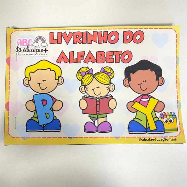 Livrinho do alfabeto – Loja ABC da Educação Mais – Por Sabrina Bonassa