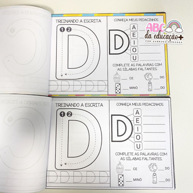 Livrinho do alfabeto – Loja ABC da Educação Mais – Por Sabrina Bonassa