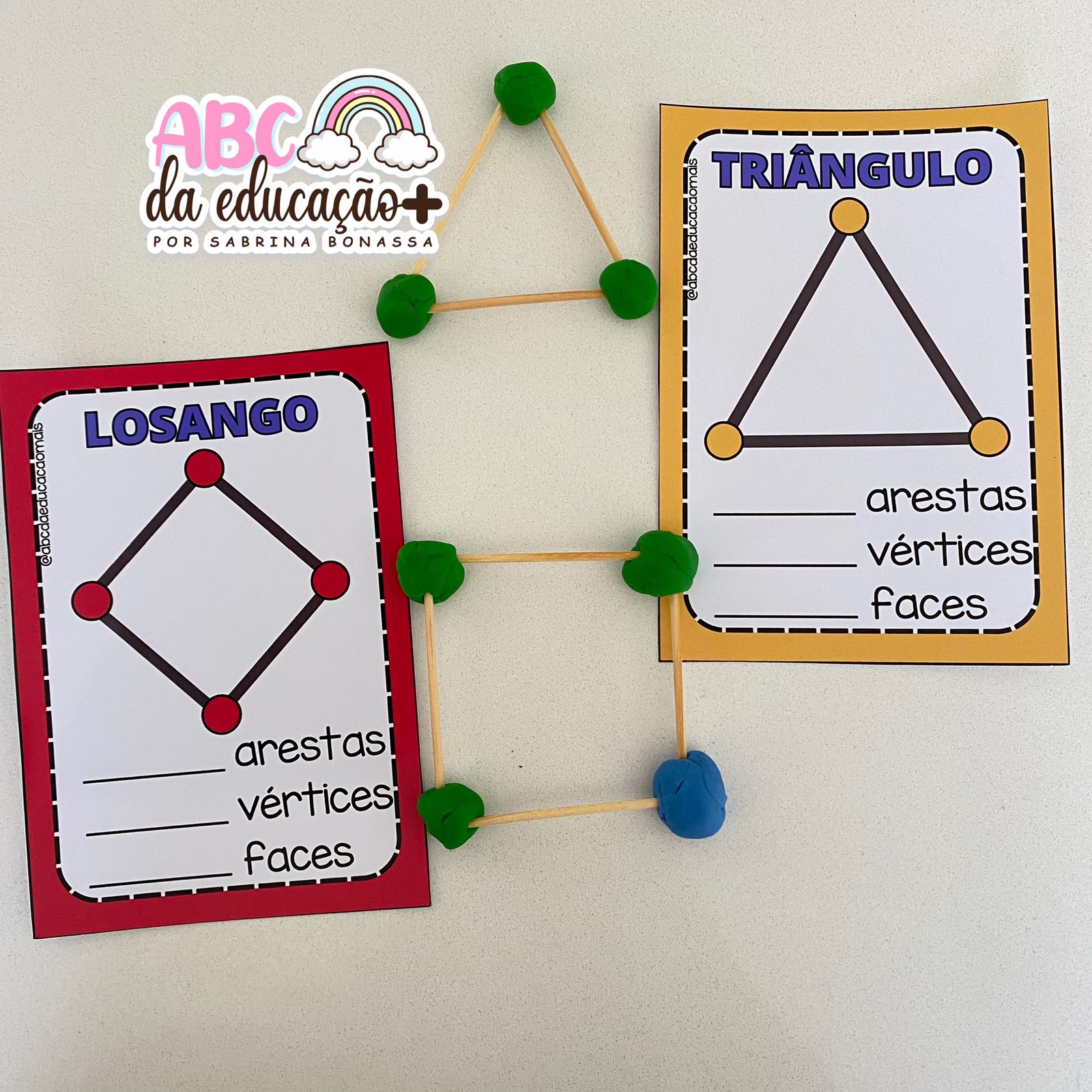 Construindo Formas- Vértices, arestas e faces – Sabrina Bonassa – Loja ...