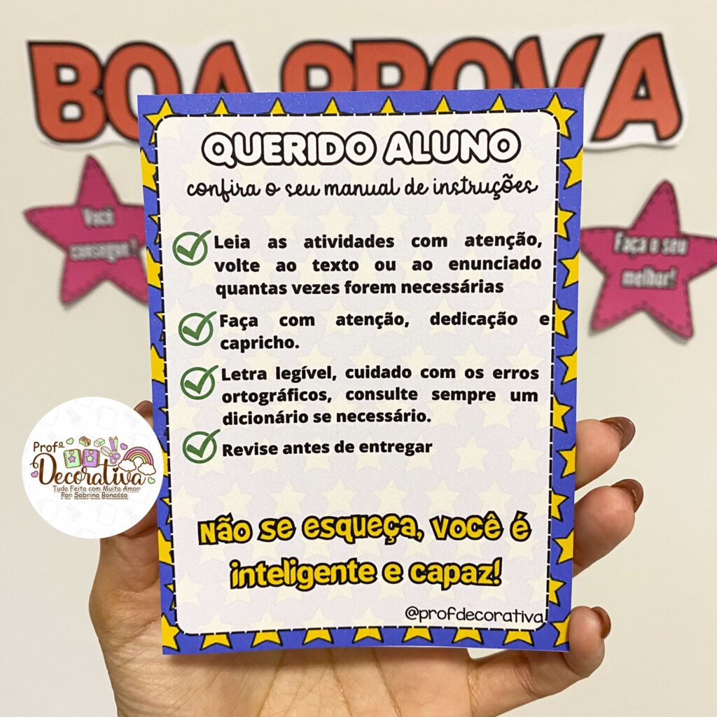 Kit avaliação- Incentivos e painel – Loja ABC da Educação Mais – Por ...