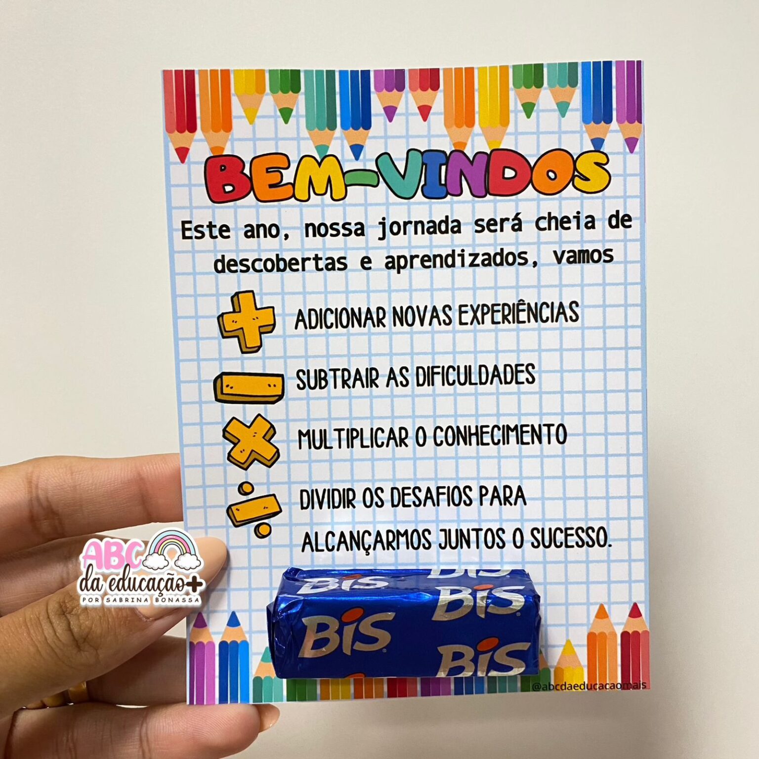 Mimos Volta às aulas – 4 modelos – Loja ABC da Educação Mais – Por ...