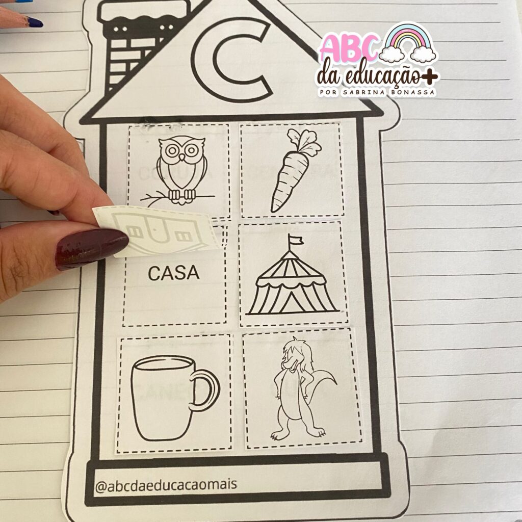 Casinha do Alfabeto – Atividade Interativa de A a Z – Loja ABC da ...