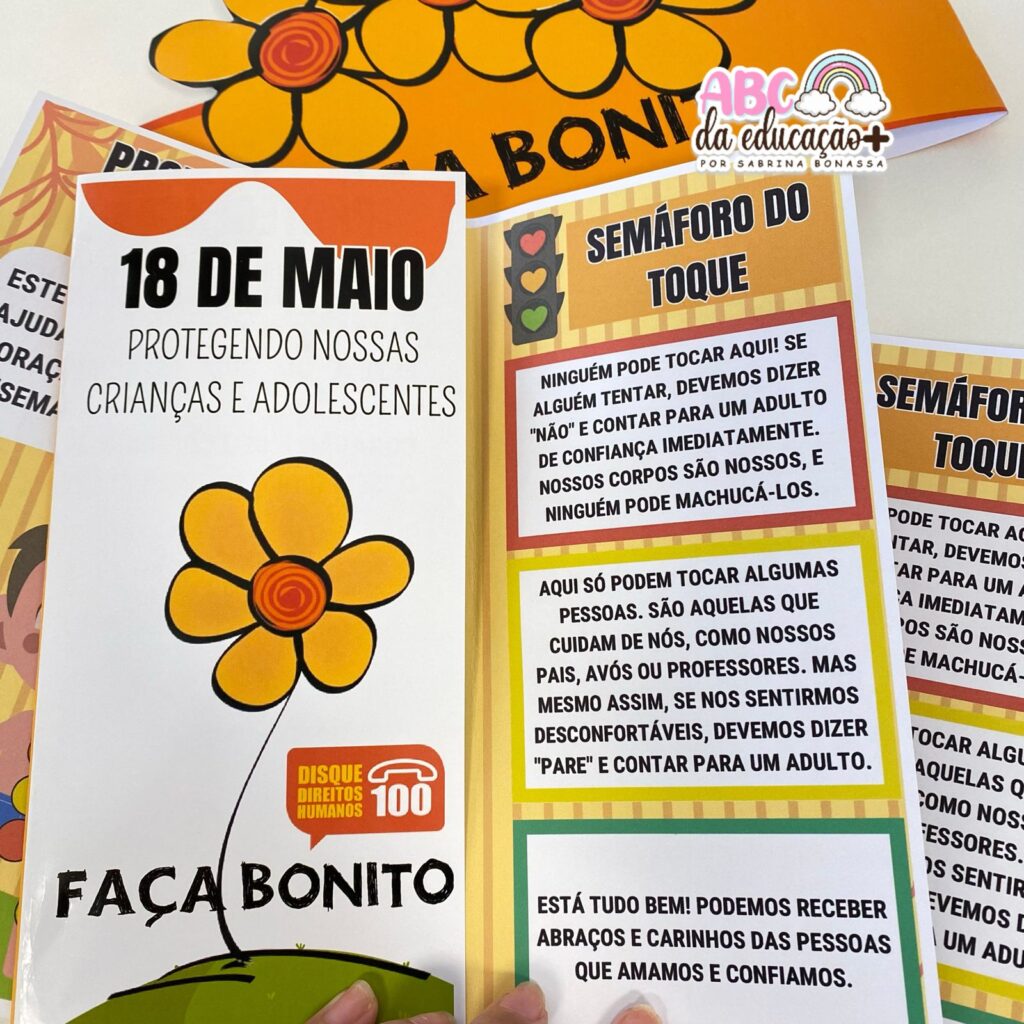Folheto Maio Laranja – Guia para as crianças – Loja ABC da Educação ...