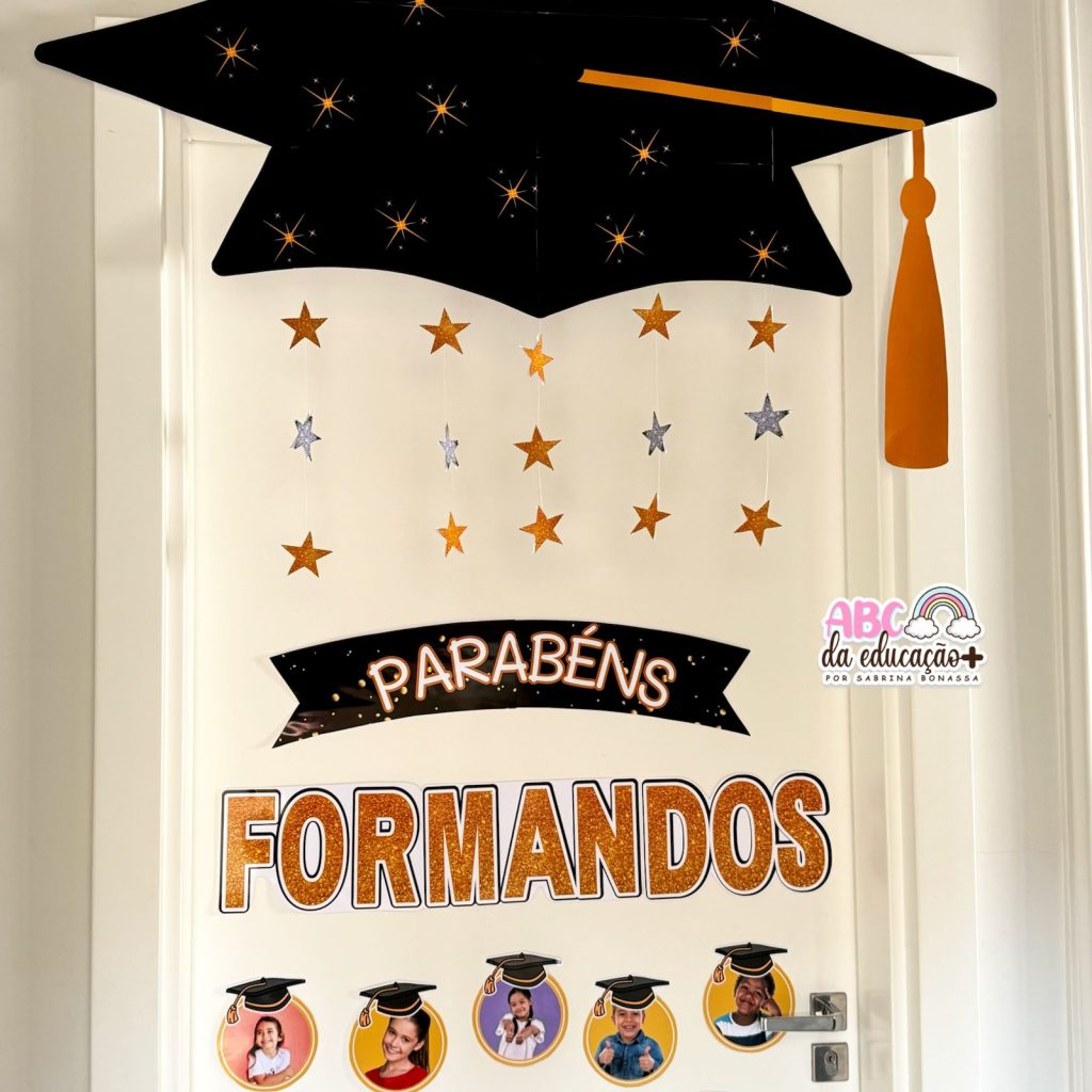 Painel de Porta Formandos – Fotos editáveis – Loja ABC da Educação Mais ...