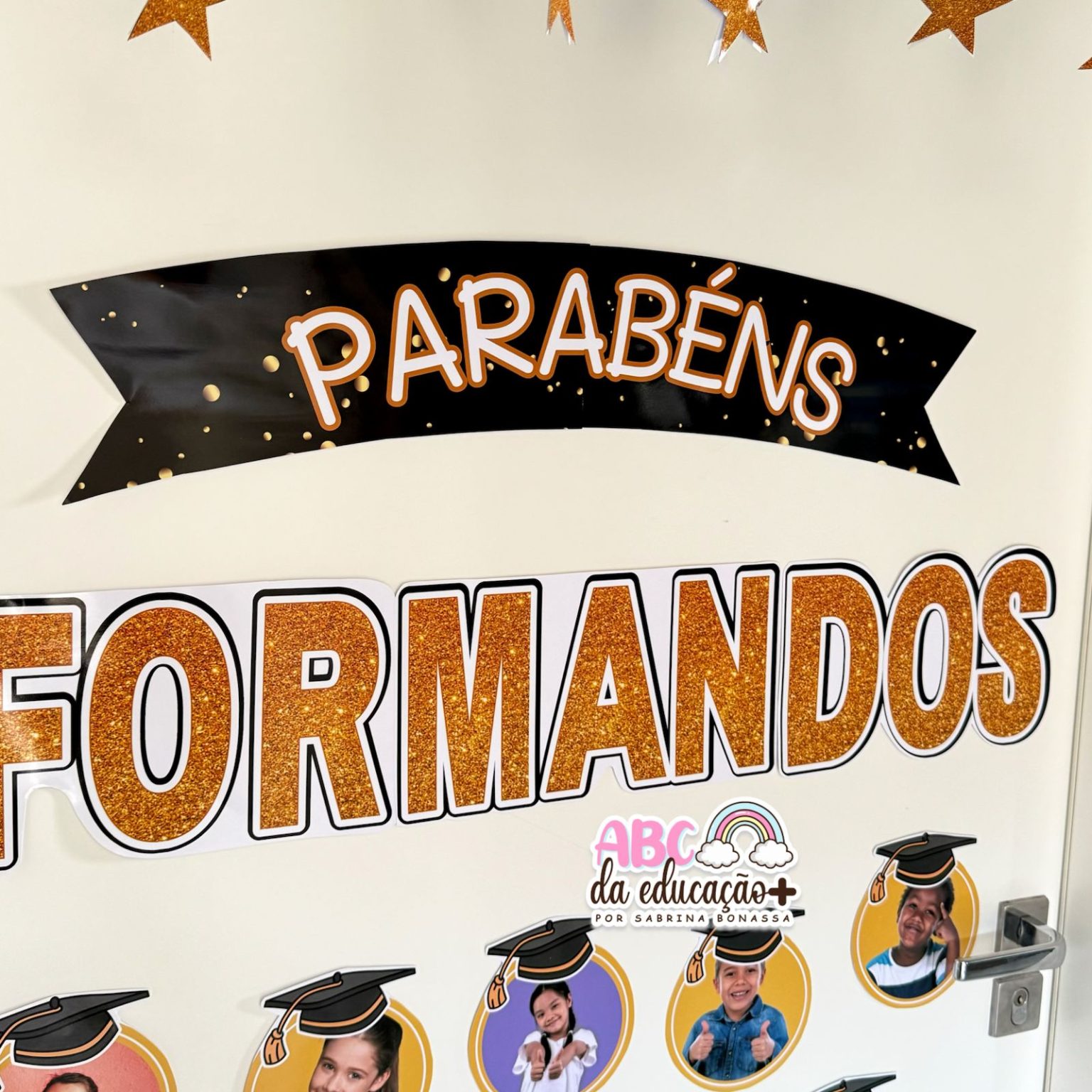 Painel de Porta Formandos – Fotos editáveis – Loja ABC da Educação Mais ...