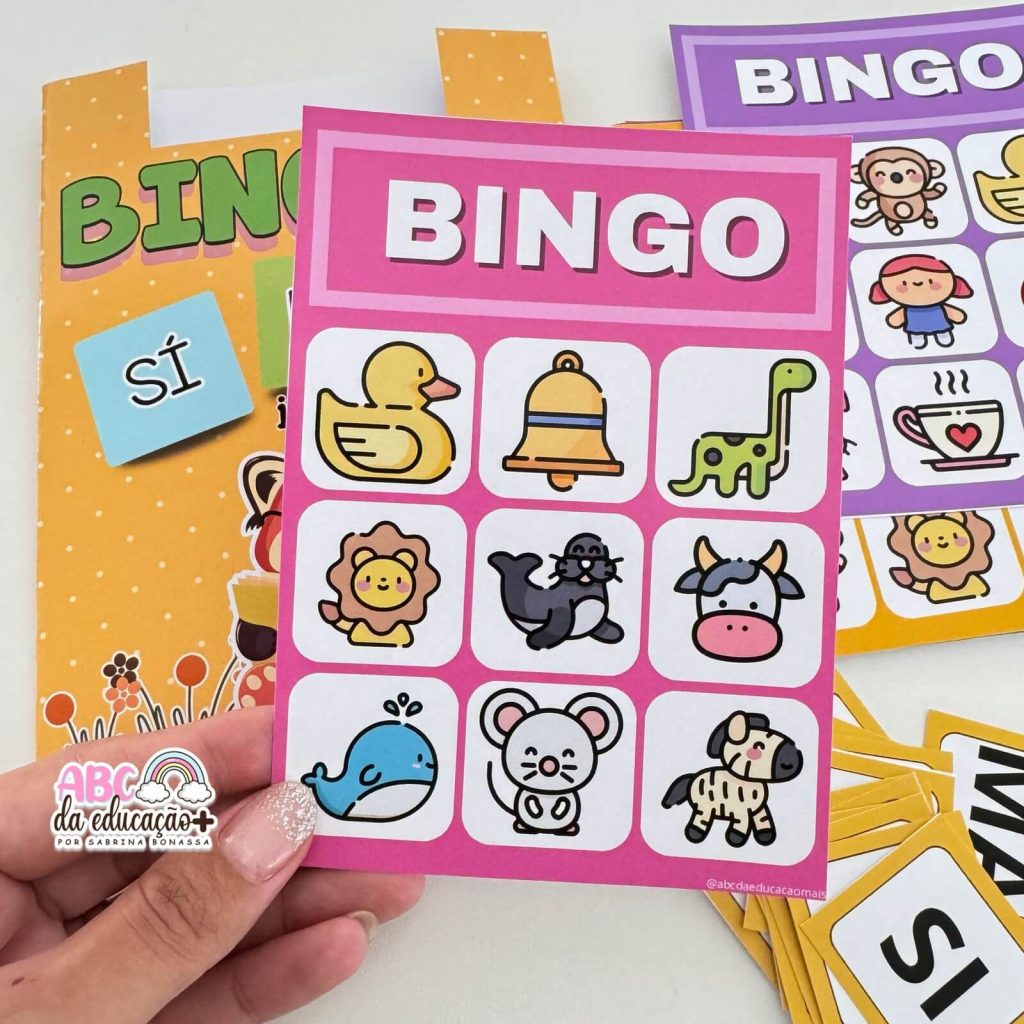 Bingo da Sílaba Inicial – Loja ABC da Educação Mais – Por Sabrina Bonassa