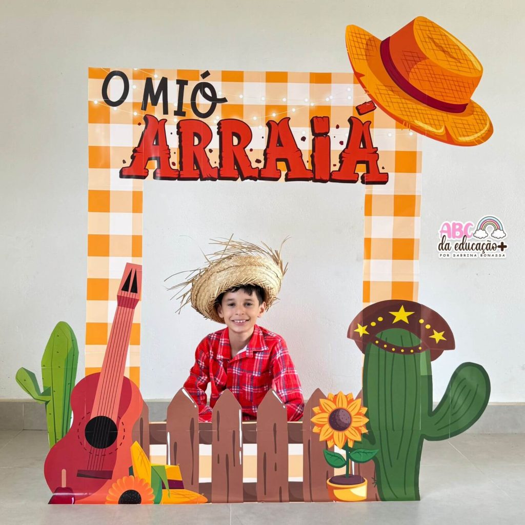 Moldura de Fotos Gigante Festa Junina – “O Mió Arraiá” – Loja ABC da ...