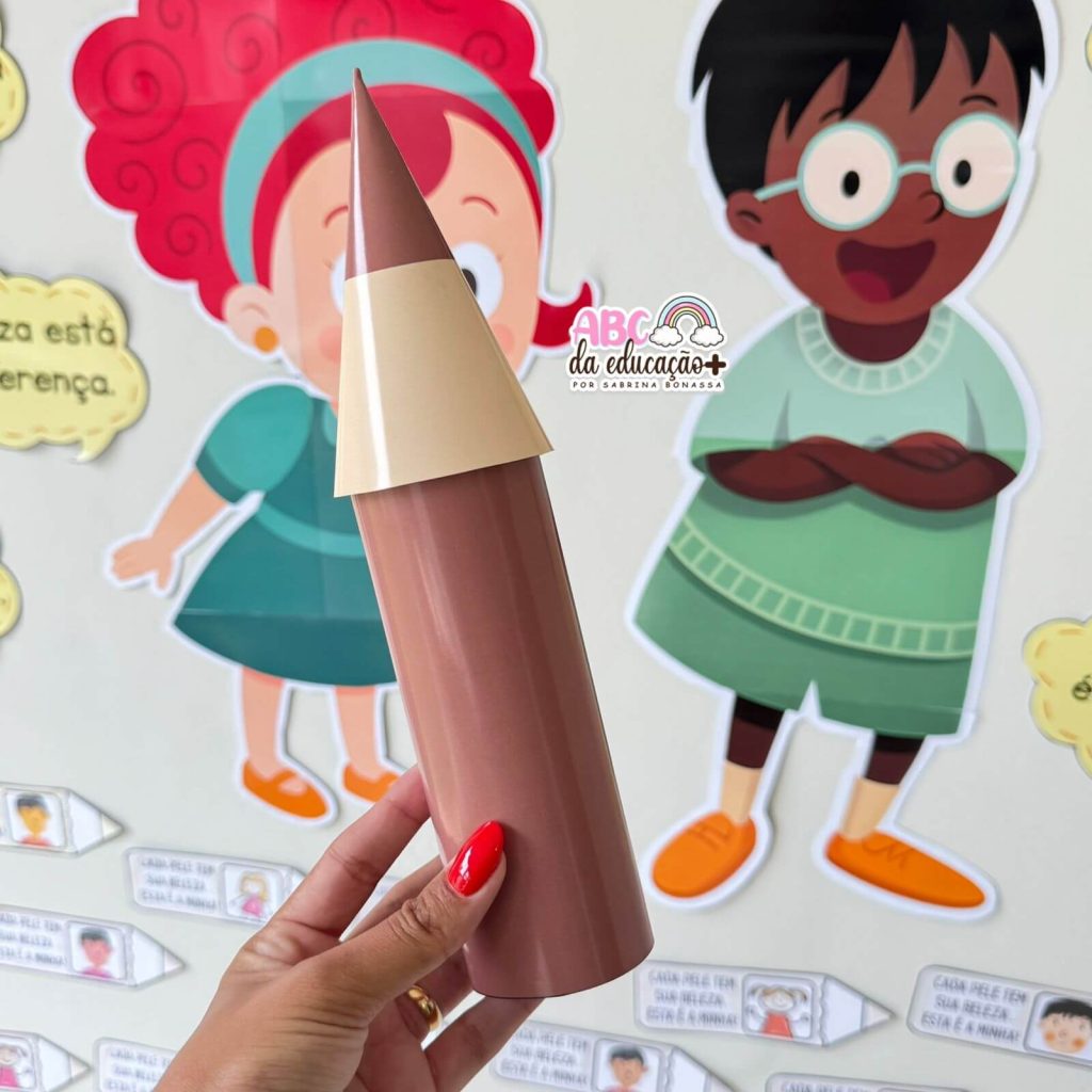 Painel Colaborativo – Lápis Cor de Pele – Loja ABC da Educação Mais ...