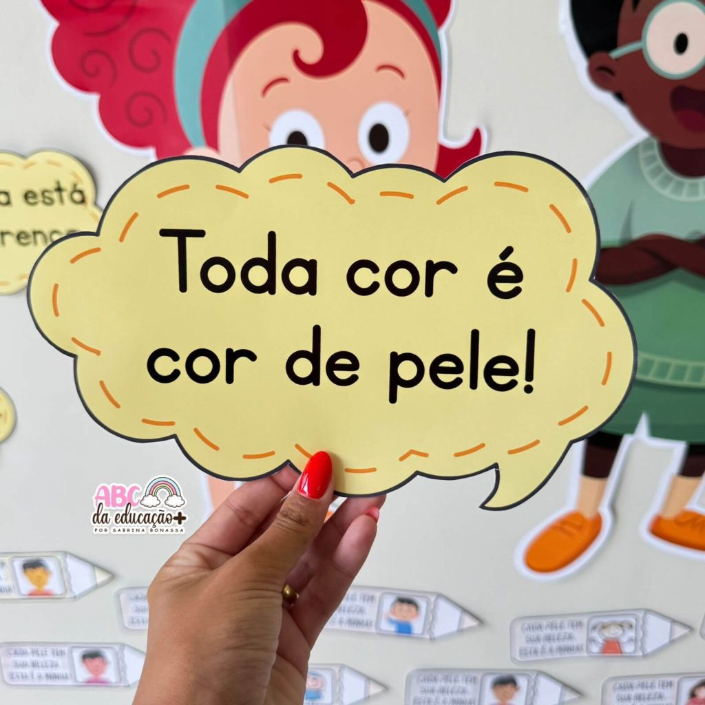 Painel Colaborativo – Lápis Cor de Pele – Loja ABC da Educação Mais ...